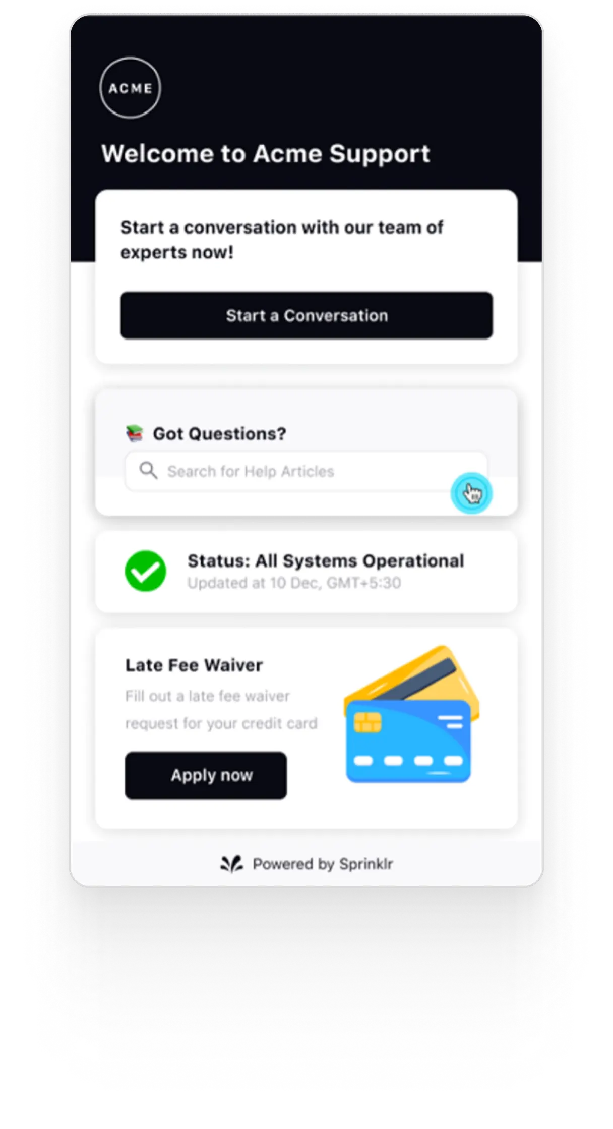 Reduce Costs and Agent Workload with Self-Service Portals | Sprinklr