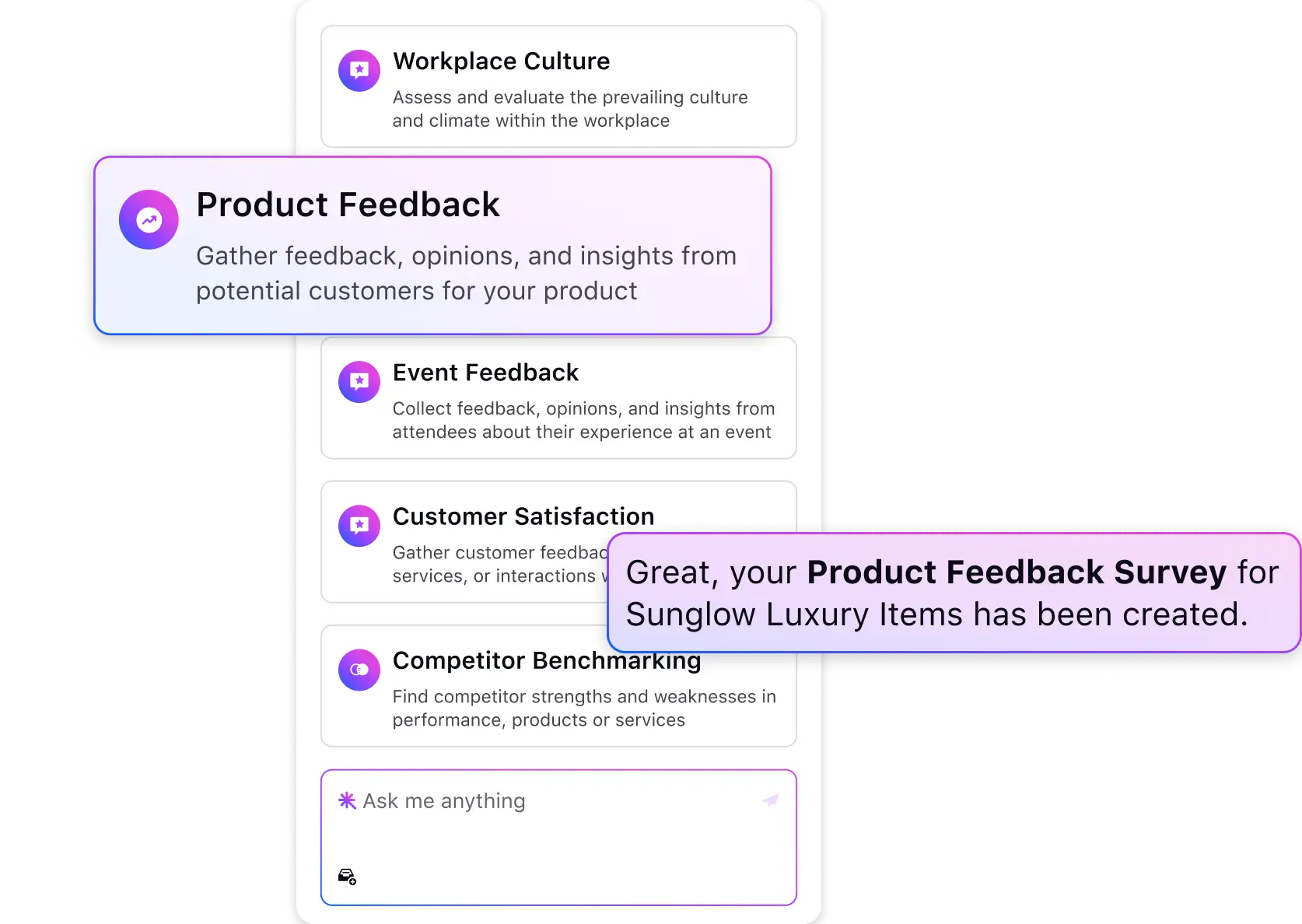 AI-First Survey Solutions | Sprinklr Surveys