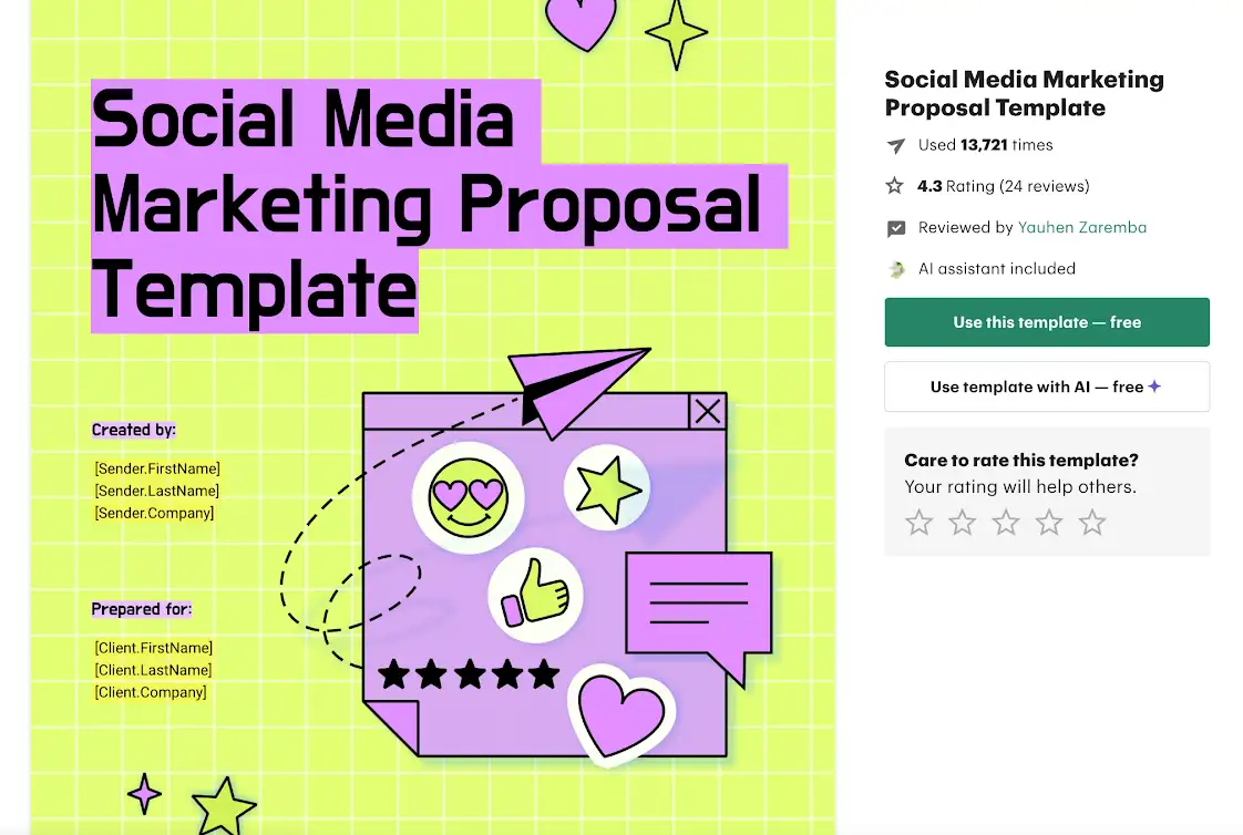 How To Create A Social Media Proposal [+ Template] | Sprinklr