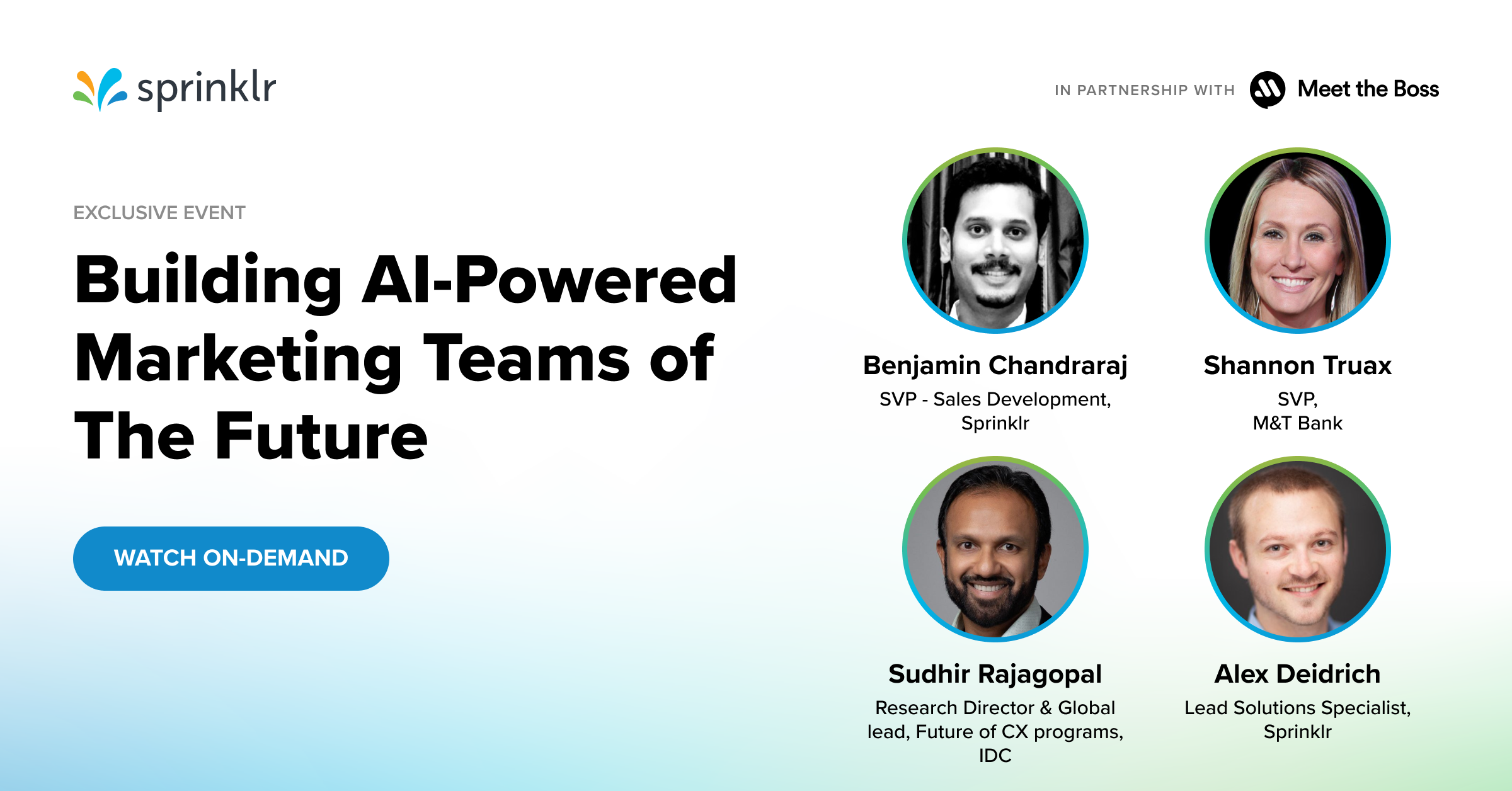 Events: Live, Upcoming, and On-Demand | Sprinklr