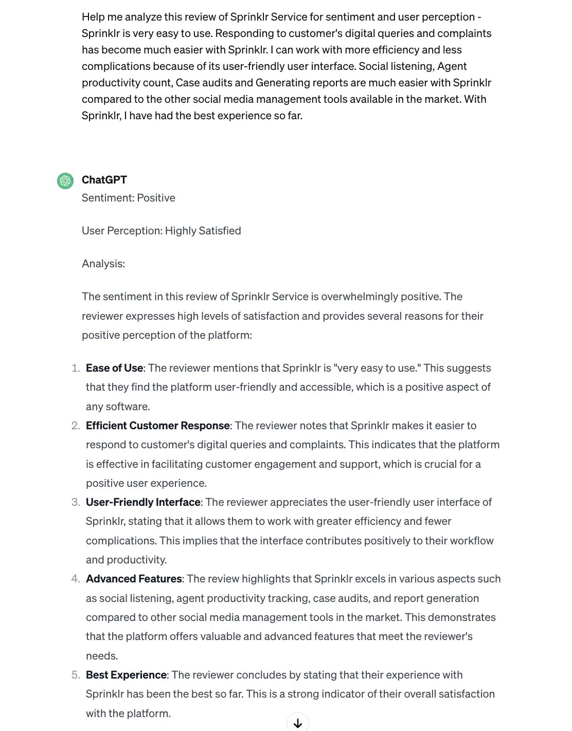 ChatGPT for Customer Service: 7 Engaging Examples | Sprinklr