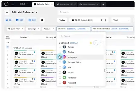 Top 15 Social Media Scheduling Tools for 2025 | Sprinklr