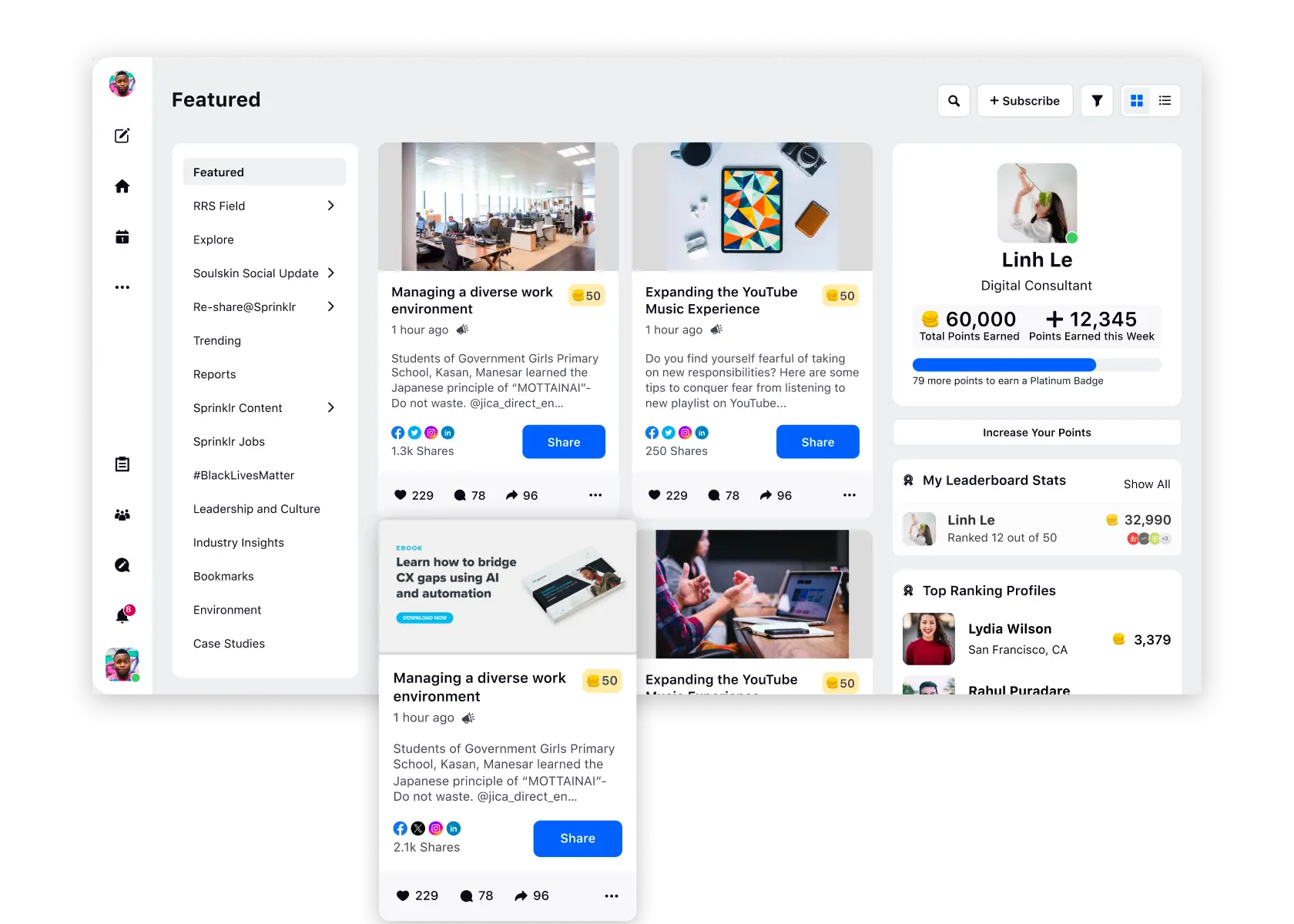 Employee Advocacy Platform To Amplify Brand Reach | Sprinklr