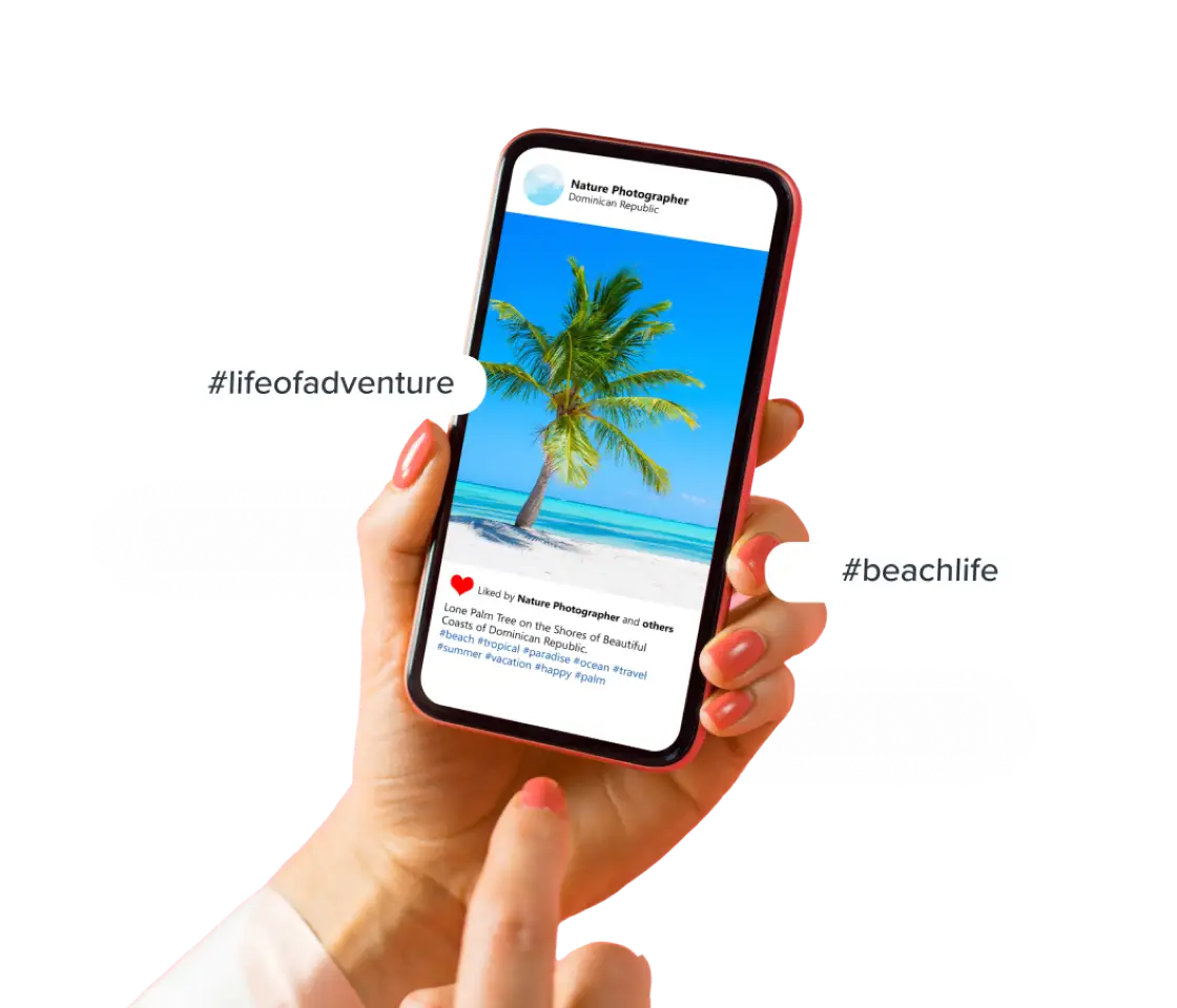 Free Instagram Hashtag generator: Powered by Sprinklr AI+