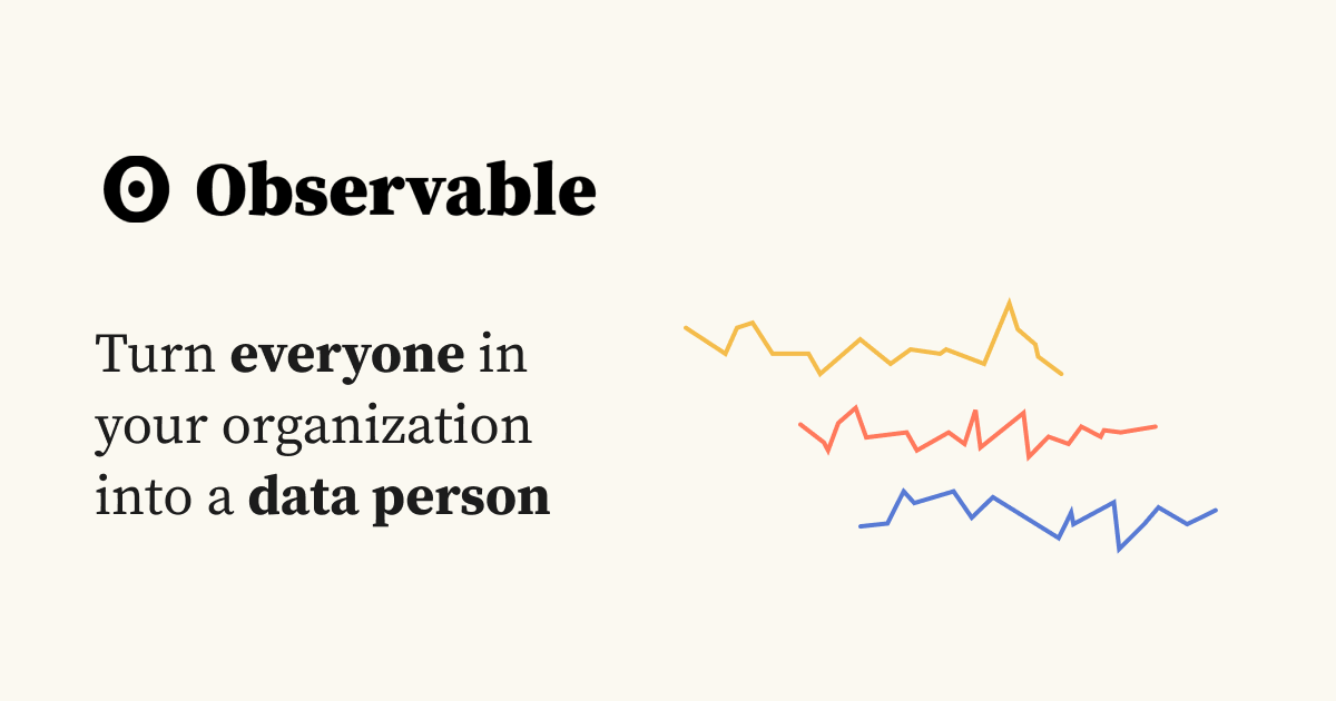 Pricing for individuals, teams, & enterprises | Observable