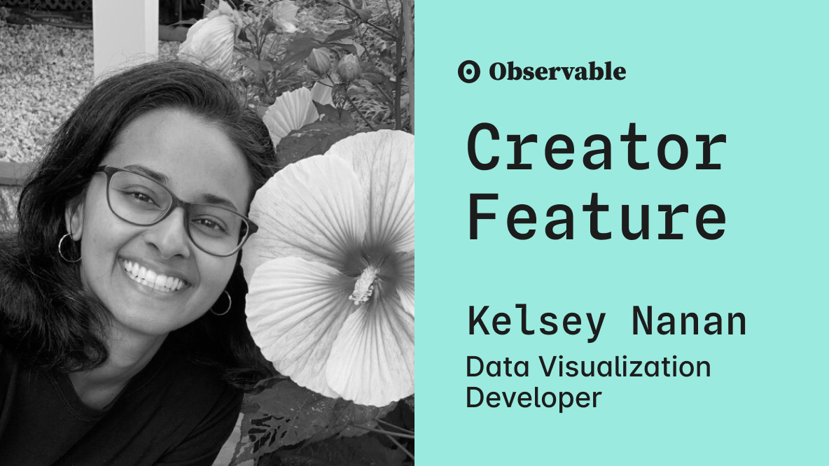 From Urban Science to data storytelling: Inside the work of Kelsey Nanan | Observable