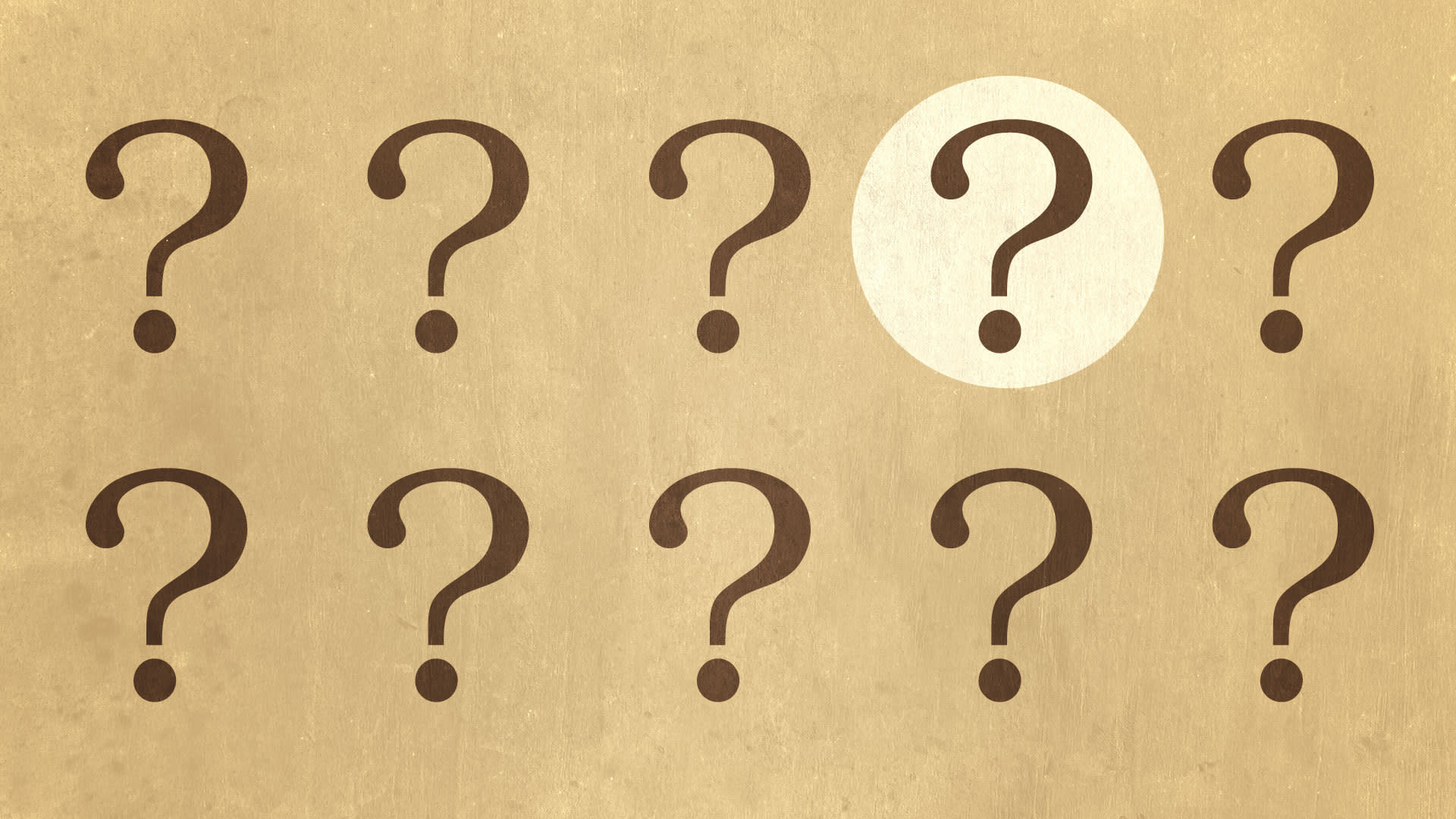 Asking the Right Questions