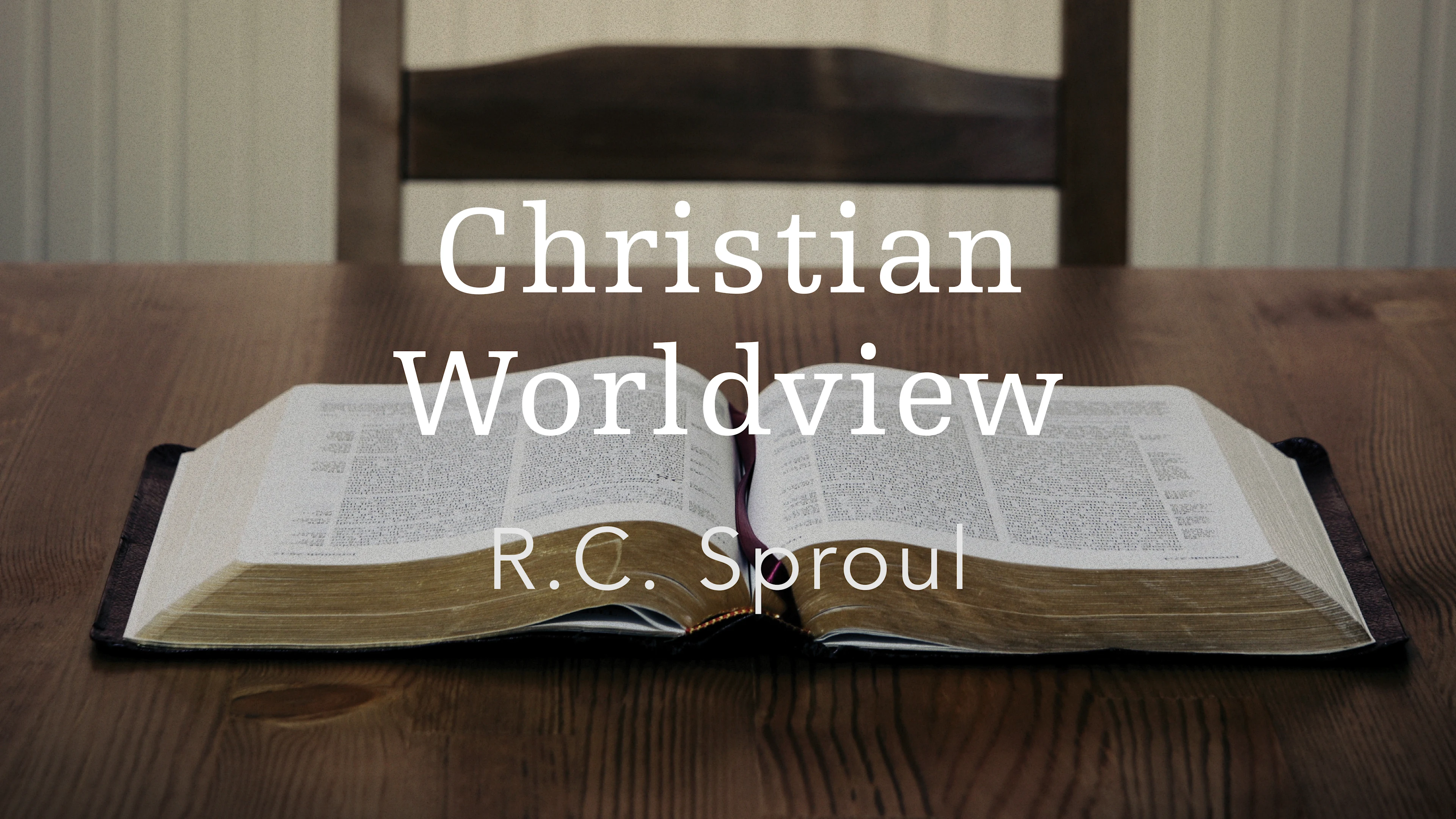 Secularism by R.C. Sproul from Christian Worldview