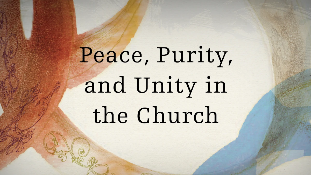No Creed but Christ? by Mark Dever from Peace, Purity, and Unity in the ...