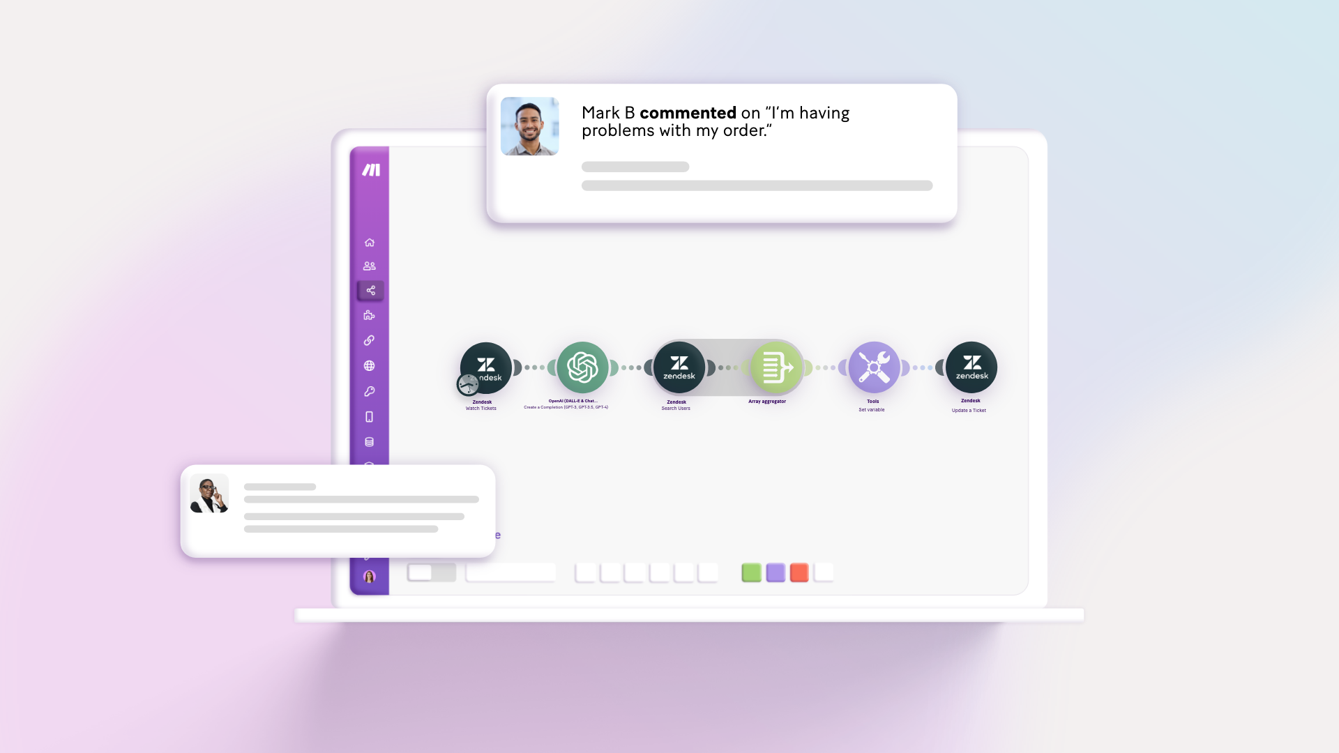 How to Automatically Categorize Zendesk Tickets With AI | Make