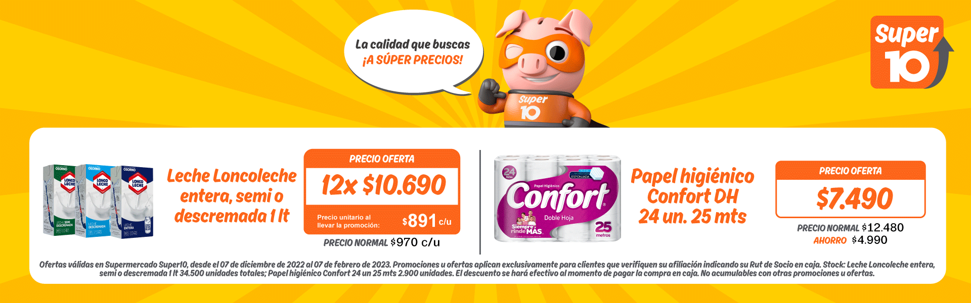 Ofertas Destacadas | Supermercado | Super10