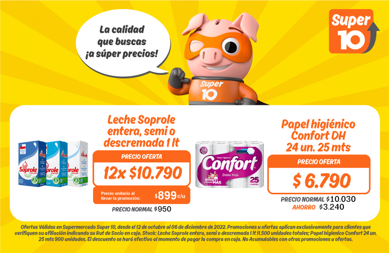 Ofertas Destacadas | Supermercado | Super 10