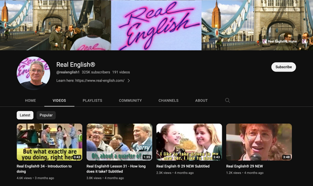 Top 5 YouTube channels to subscribe to learn English for free