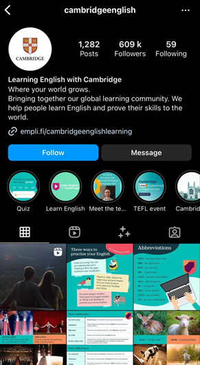 5 akun Instagram yang bisa diikuti untuk meningkatkan kemampuan bahasa ...