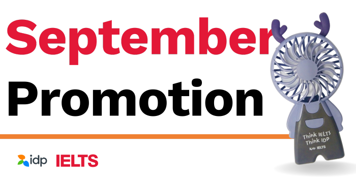 IDP IELTS Promotion | IDP IELTS Thailand