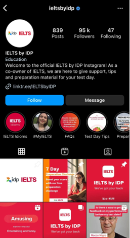5 Instagram accounts to follow to level up your English | IDP IELTS