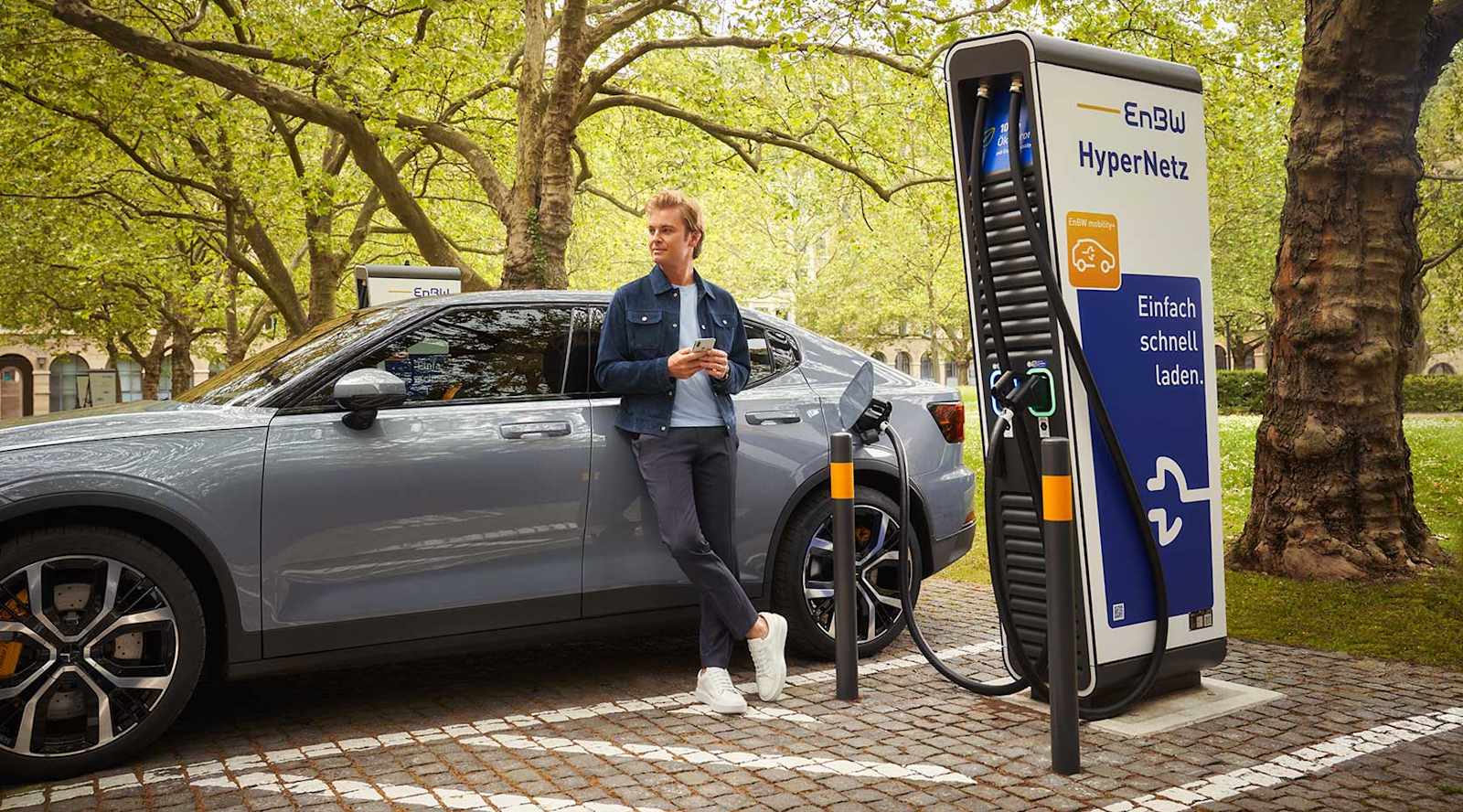 E-Auto unterwegs laden - Schnell, einfach, überall | EnBW