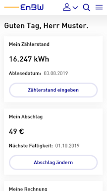 Infos und FAQs zum Meine EnBW Kundenportal | EnBW