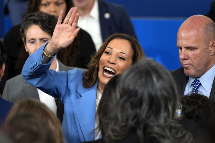 Harris' Favorability Rating Rises