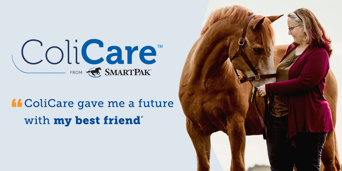 Meet Sandra M. and Bob (a ColiCare Success Story) | SmartPak Blog