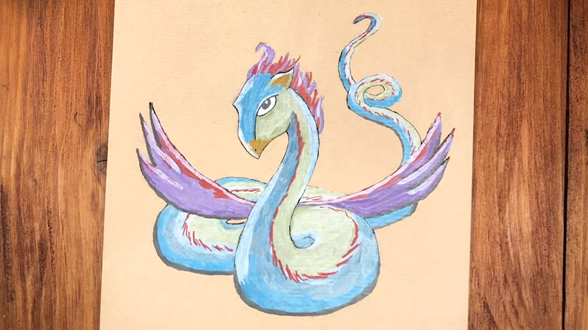 Harry Potter | Watch our guide on how to draw an Occamy | Wizarding World