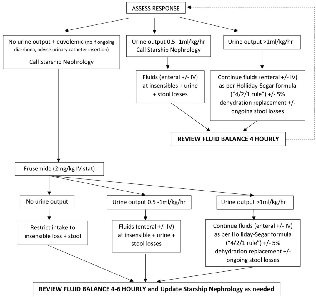 HUS protocol flow chart