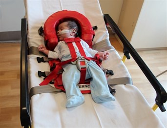 Transport of an infant, child or young person