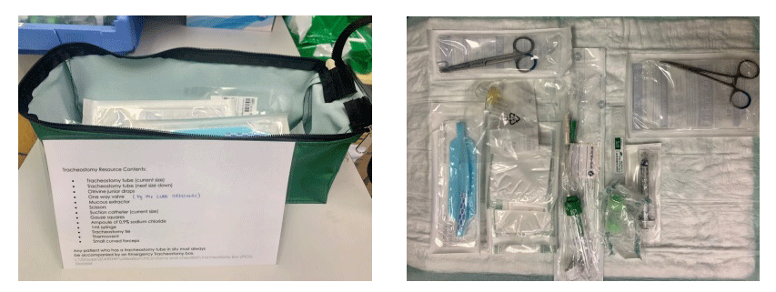 Tracheostomy management for an infant, child or young person