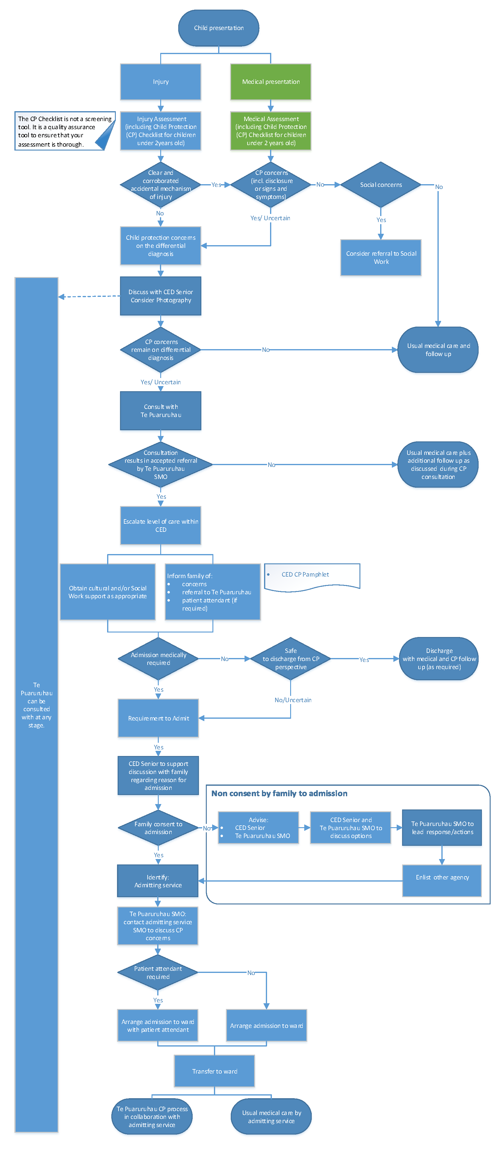 Unexplained Injury/Child Protection concern in Children's Emergency ...