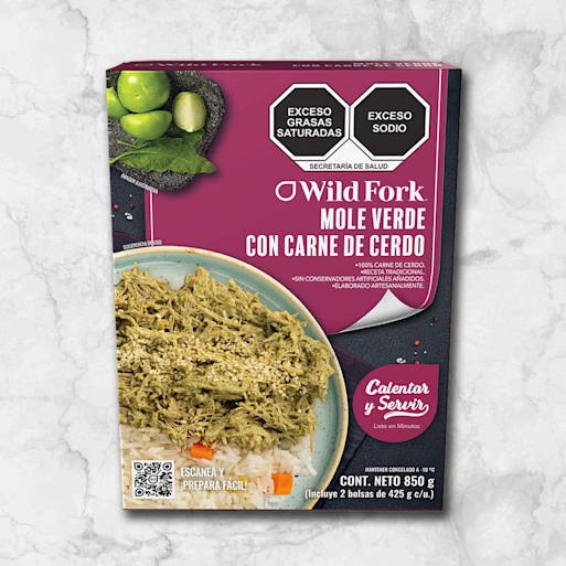 MOLE VERDE CON CARNE DE CERDO | Wild Fork México