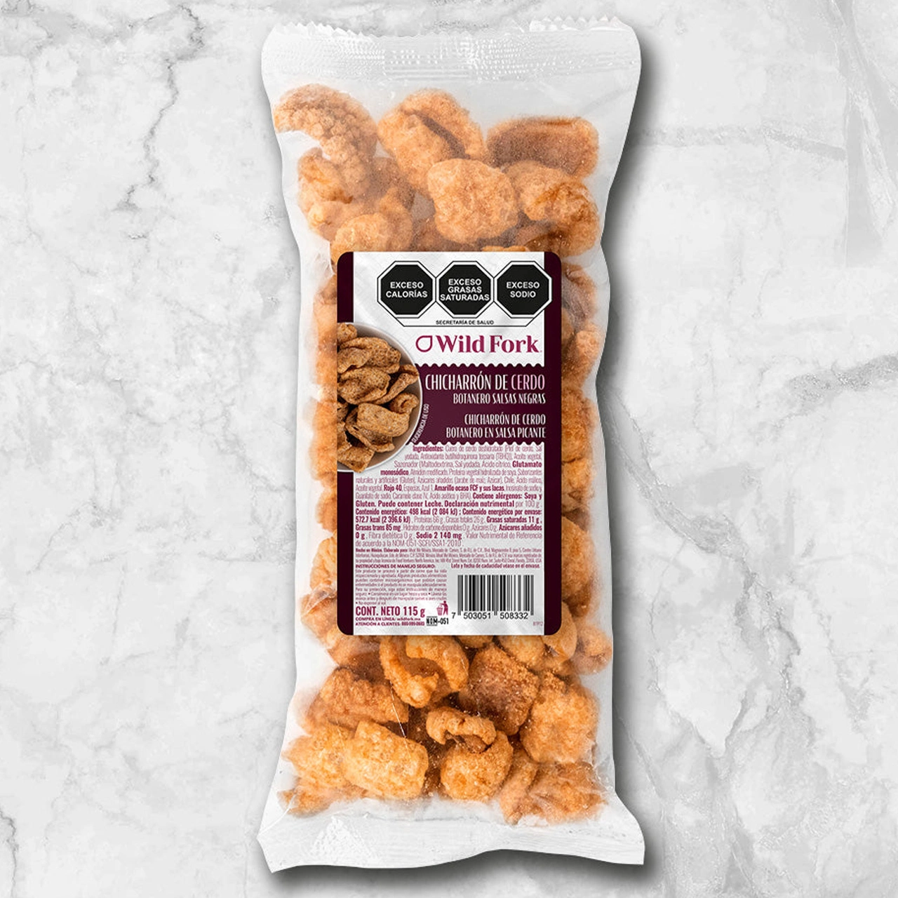 81912_Chicharrón de Cerdo Botanero Salsas Negras 2