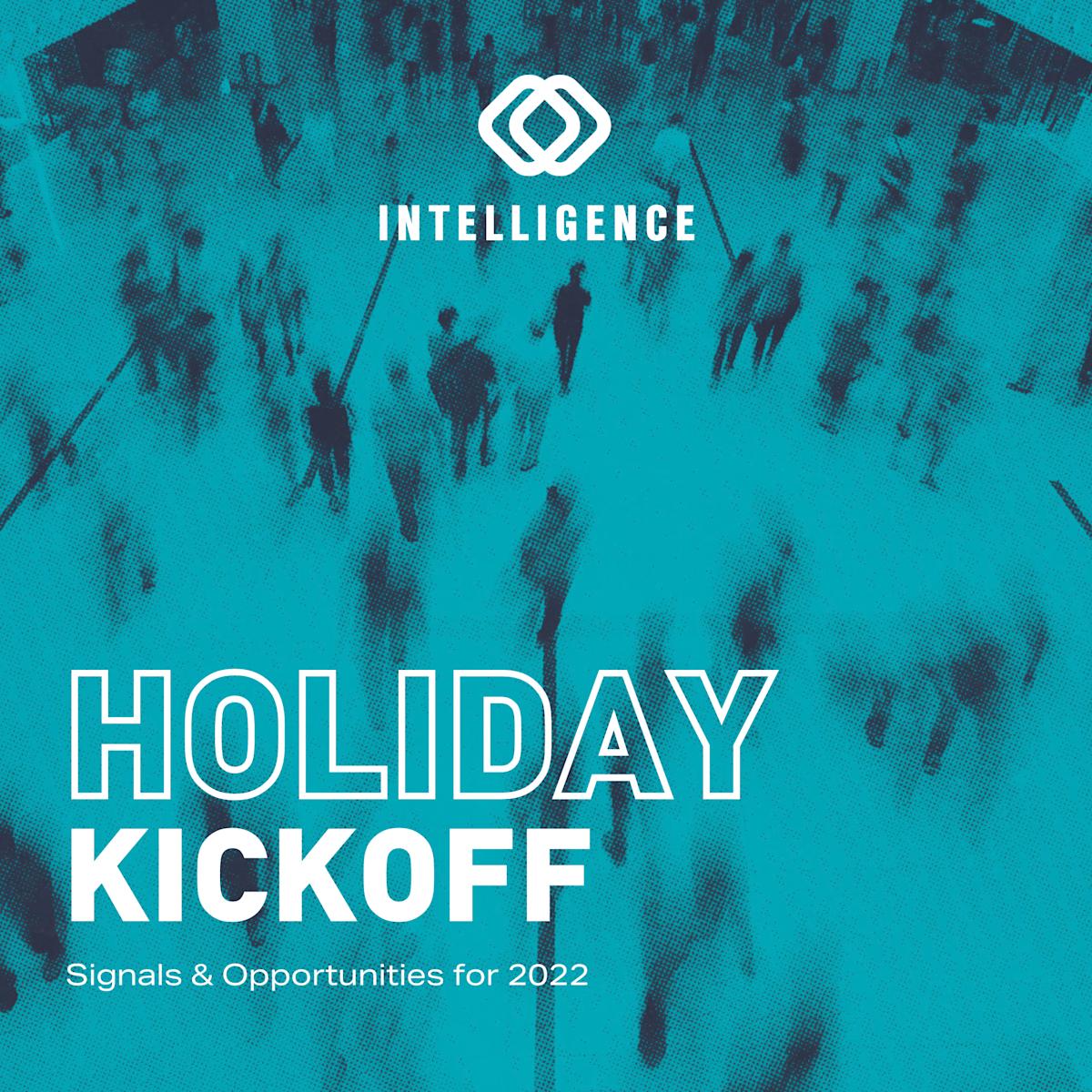 PMG Intelligence Report: Holiday Kickoff