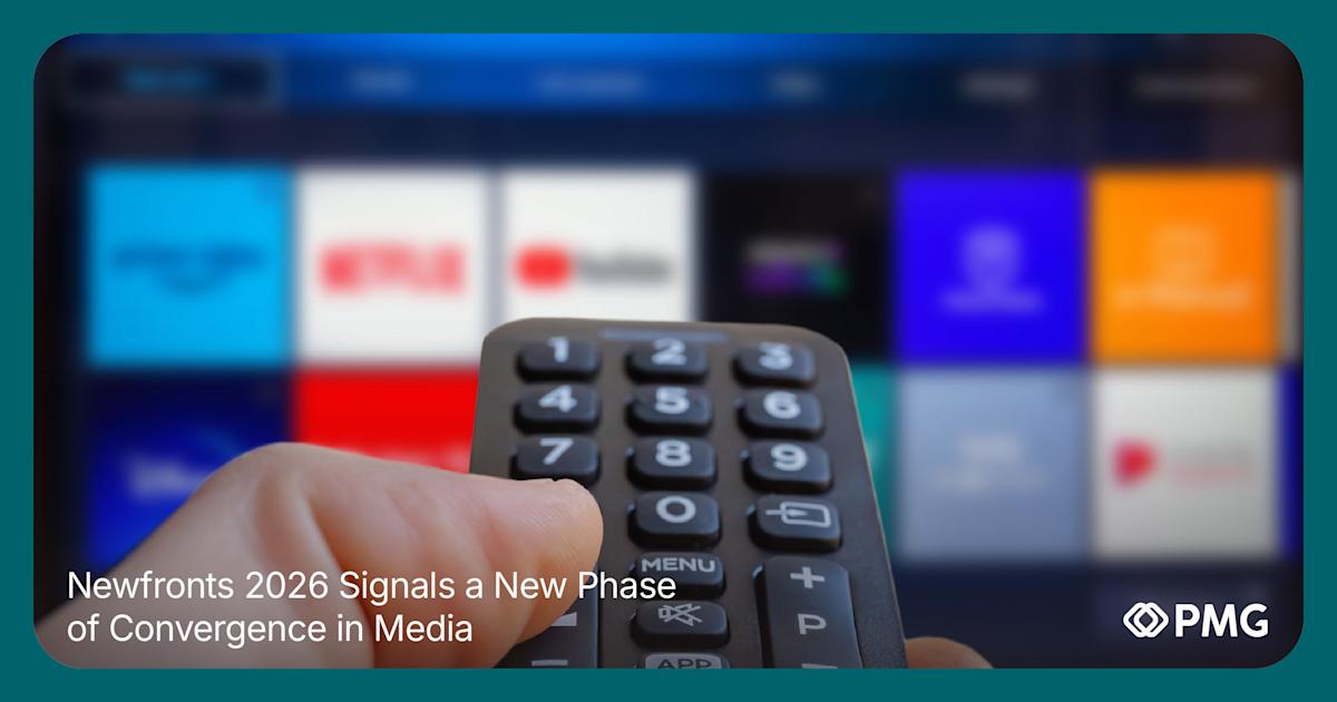 Newfronts 2026 Signals a New Phase of Convergence in Media