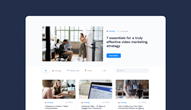 PlayPlay's Guides & Templates - Resources for your content strategy