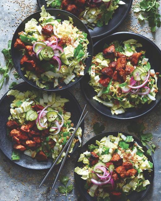 Korean Pork Chopped Salad Recipe