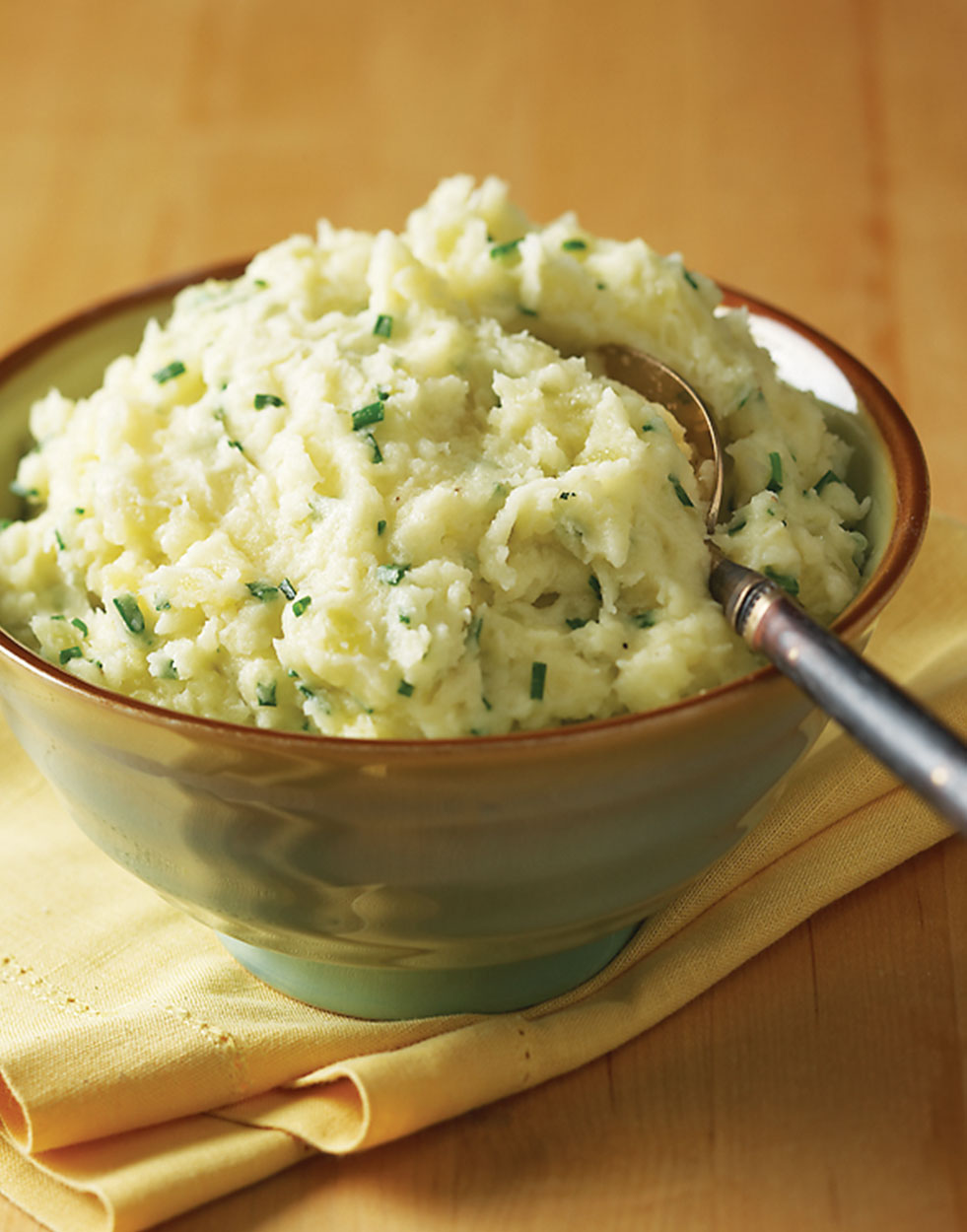 Chive Mashed Potatoes & Parsnips Recipe