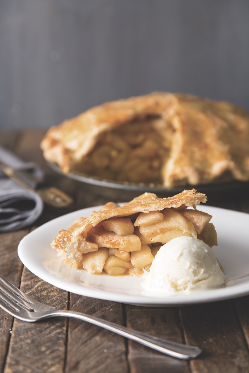 French Apple-Custard Pie Recipe
