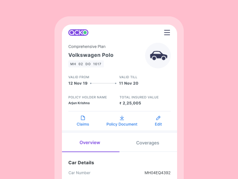 Download ACKO Insurance App - Buy and Manage Policies Online