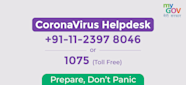 Coronavirus Helpline India Official Phone Numbers List