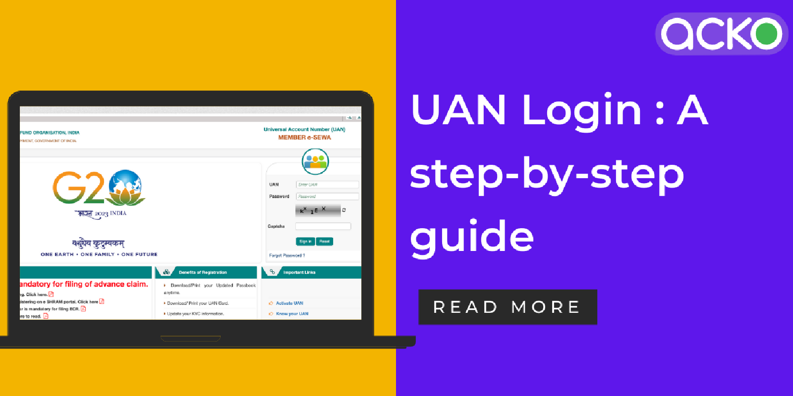 UAN Login - Step by step Guide, Activation & FAQ’s
