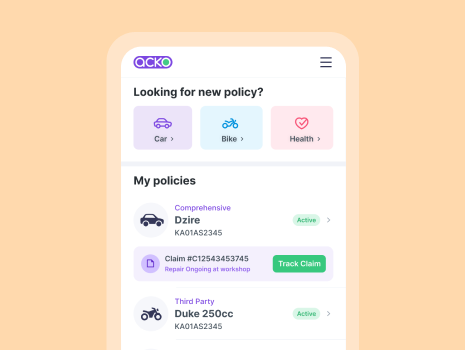 Download ACKO Insurance App - Buy and Manage Policies Online