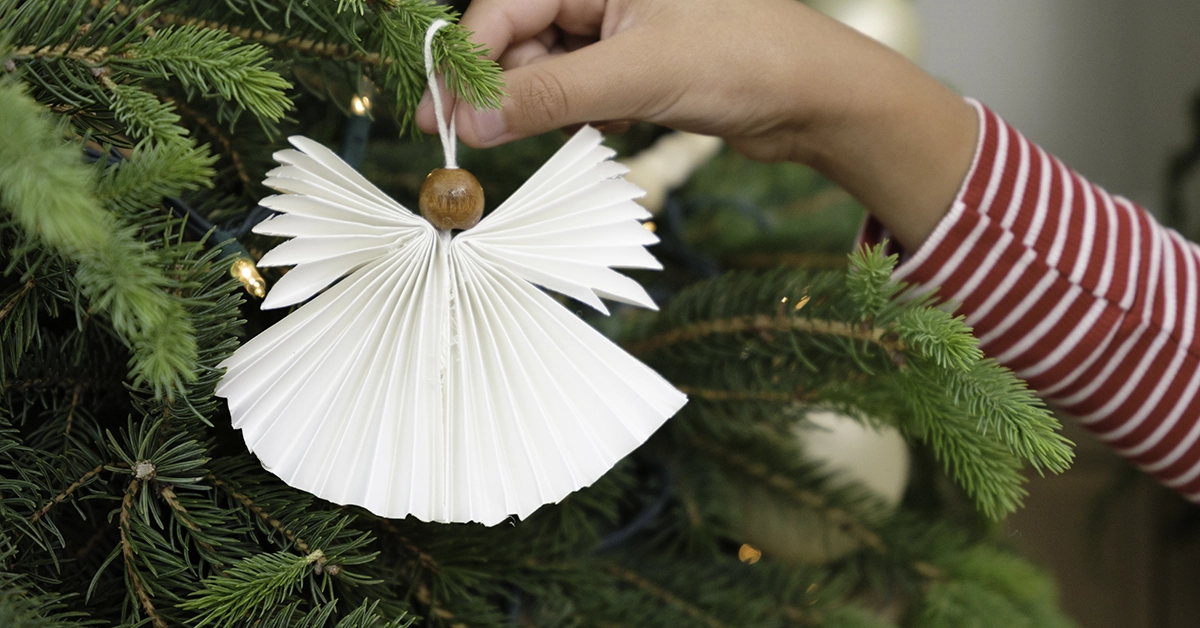 How to Make an Angel Ornament | SANTA.COM