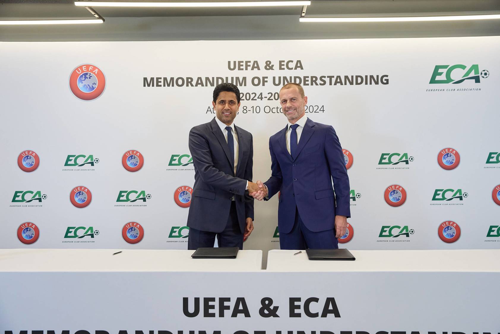 ECA and UEFA look into the next decade by extending formal partnership ...