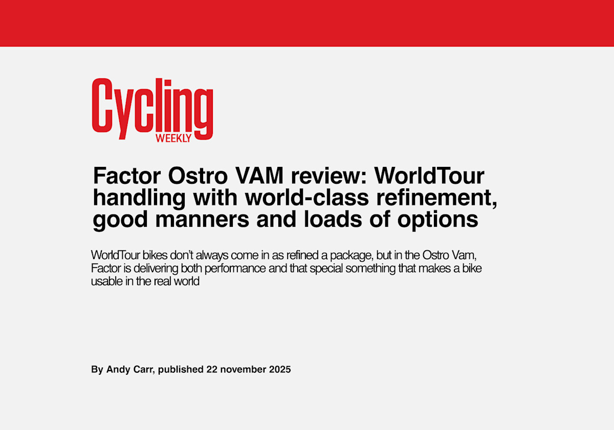 OSTRO VAM: Total Race Performance