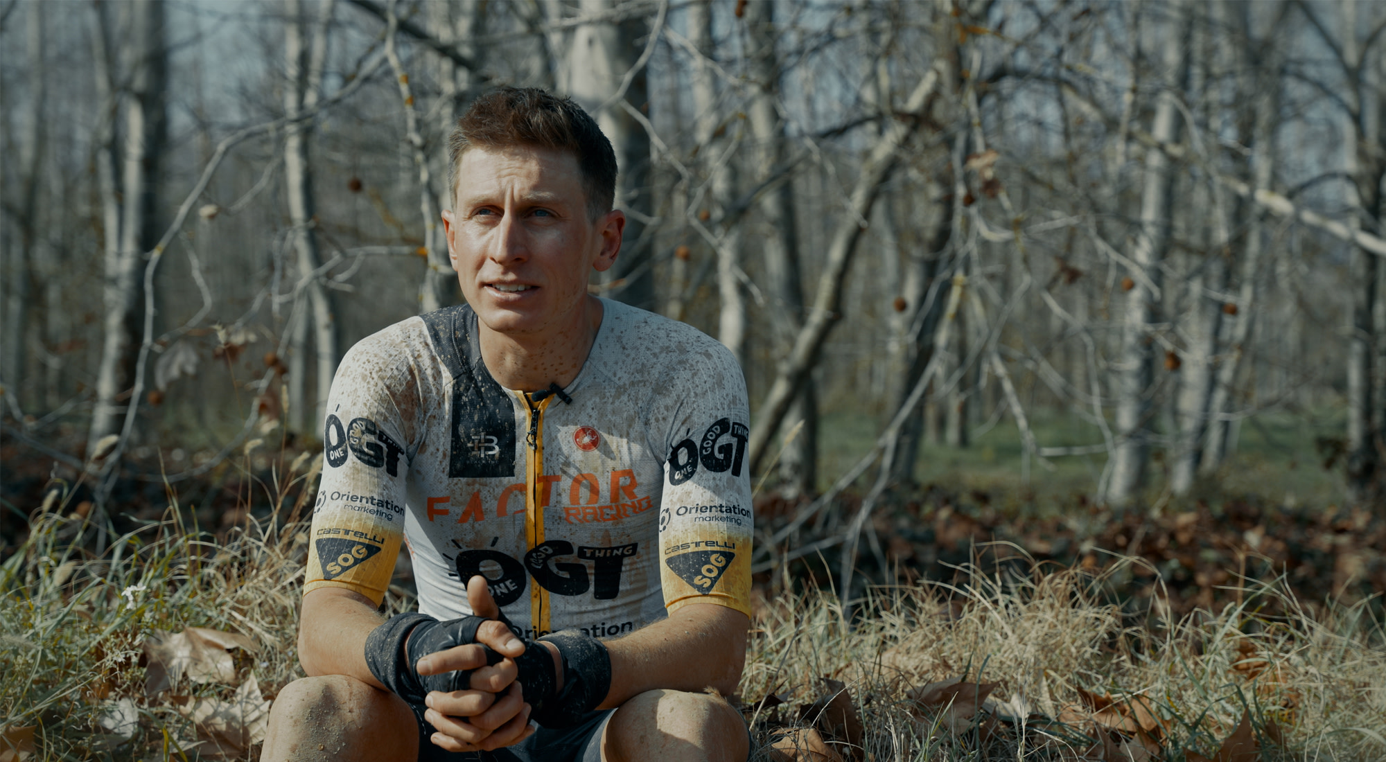 Matthew Holmes discovers gravel