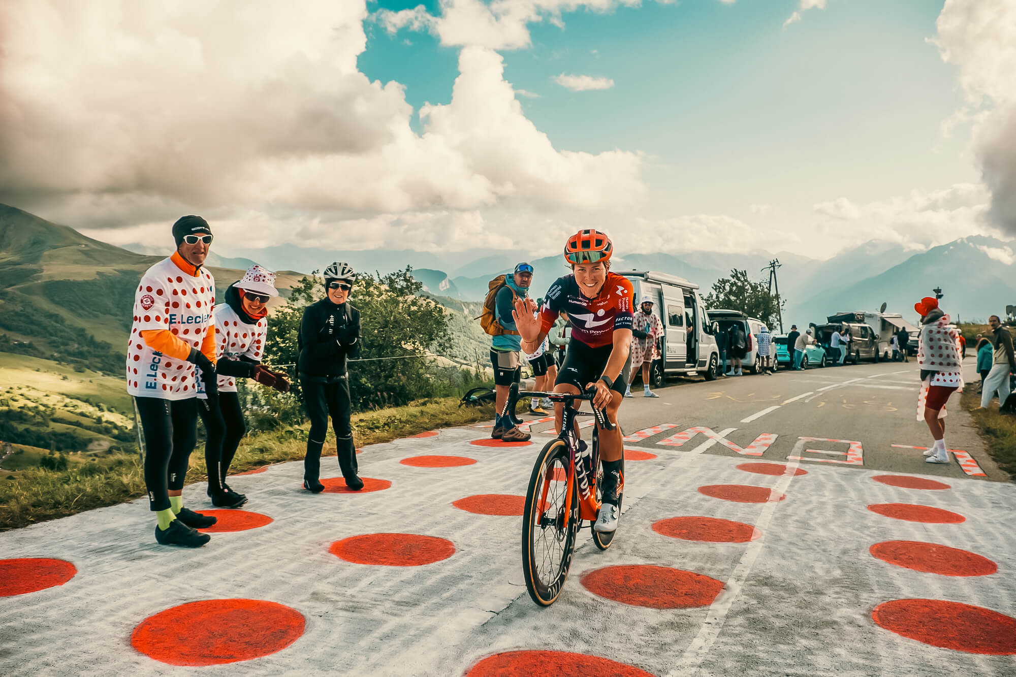 Riding High with Human Powered Health at the TDFF