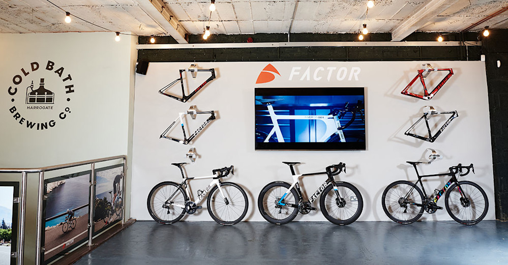Factor Bikes Open New Showroom in Harrogate, North Yorkshire