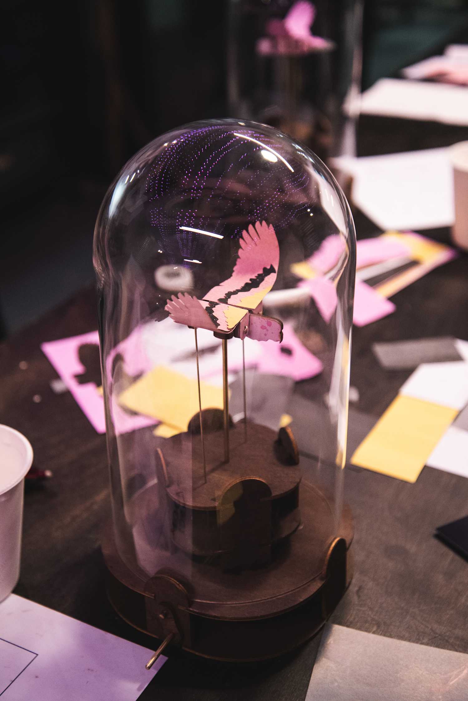 DPS Social: Mechanical bird puppet making | Dead Puppet Society