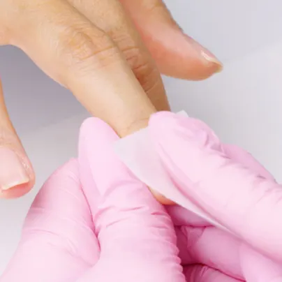 French Manicure and French Tip Gel Nail Polish Nail Application | OPI