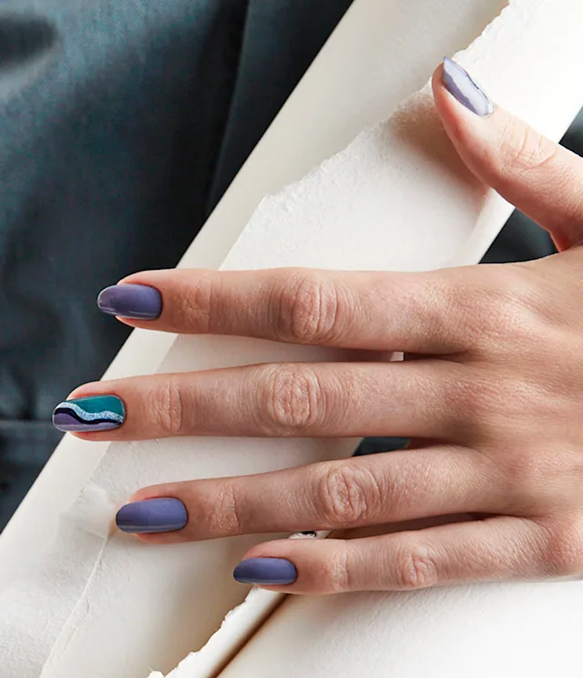 Making Waves DTLA Geometric DIY Nail Art | OPI